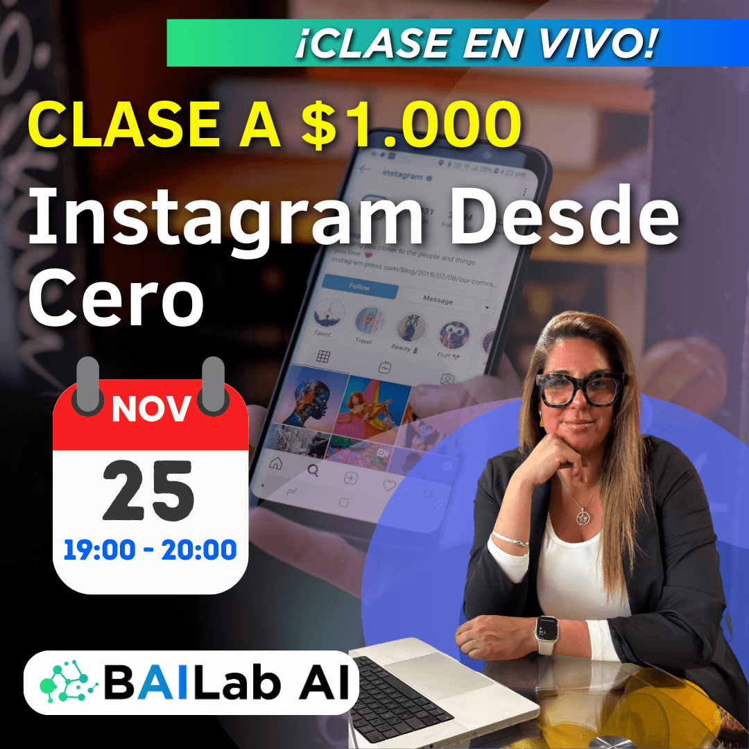 Cursos en VIVO – Bailab AI